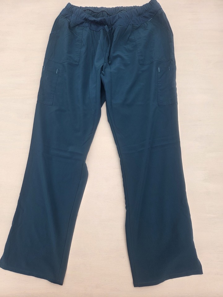 Scrub Star Deep Slate Scrub Set Womens XL Top And Bottoms Medical Nurse ...