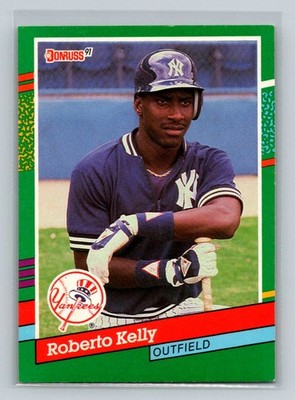 1991 Donruss #538 Roberto Kelly New York Yankees Baseball Card | eBay