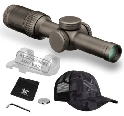 Vortex Optics Razor HD Gen II-E 1-6x24 JM-1 BDC Riflescope with Rings ...