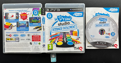 Jeu UDraw Studio Dessiner Facilement PS3 en Boite FR | eBay