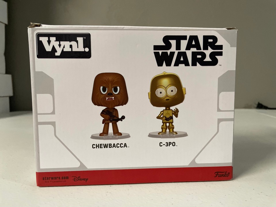 Funko VYNL. Star Wars Chewbacca and C-3PO bobblehead figures ...