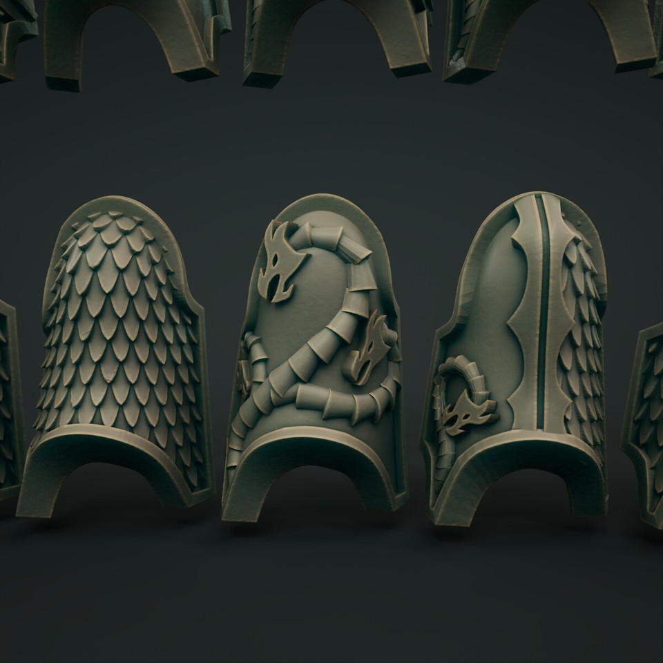 10-20x Alpha Omega Terminator Leg Armor (Shins) | eBay