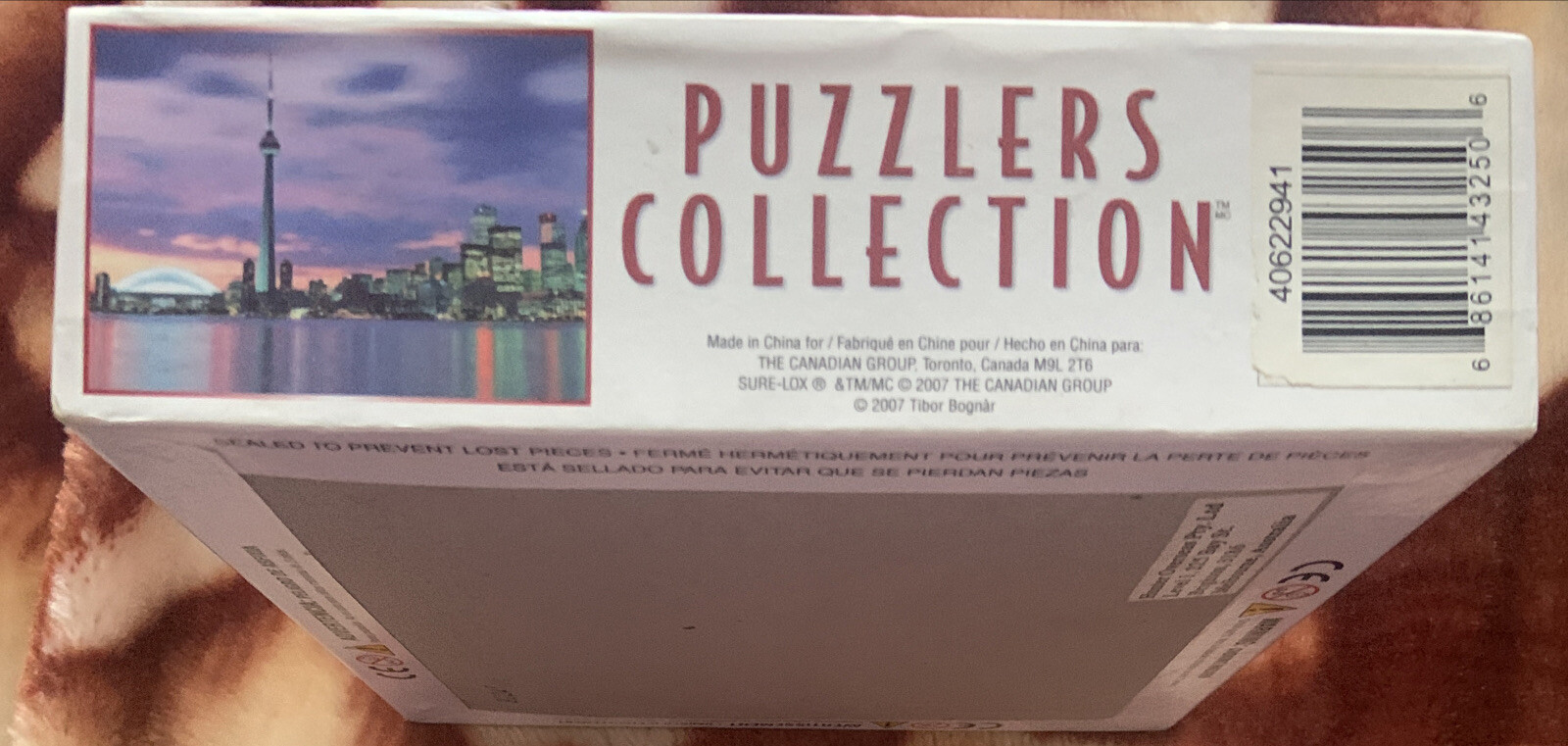 New Jigsaw Puzzle Puzzlers Collection TORONTO CANADA 500 Piece 19x14in ...