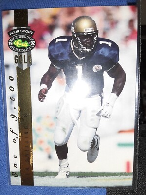 Ken Swilling 1992 Classic Four Sport Gold Rookie #88 Georgia Tech 1 OF ...