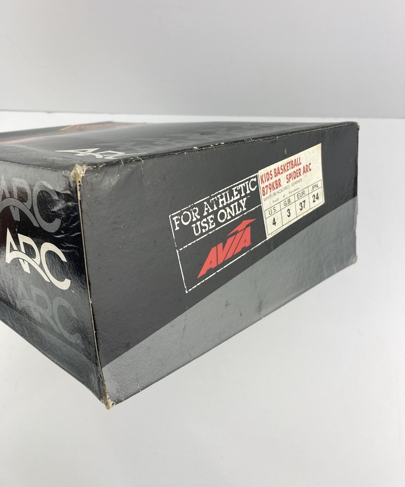 RARE! New/Old Stock 1990 Avia 878 3/4 Spider ARC High Basketball Shoe ...