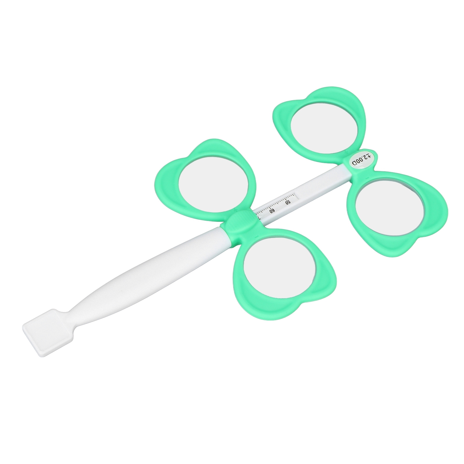 (±200)Optical Flipper Green Optometry Plastic Flip Lens With 5 Vision ...