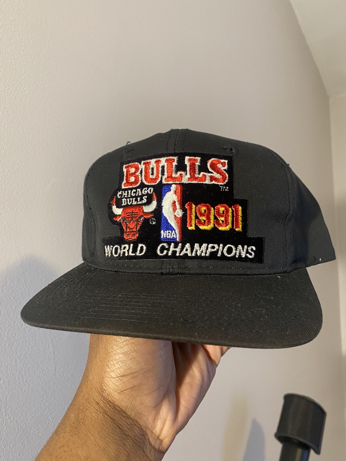 Vintage Chicago Bulls SS 1991 Champions Snapback - Gem