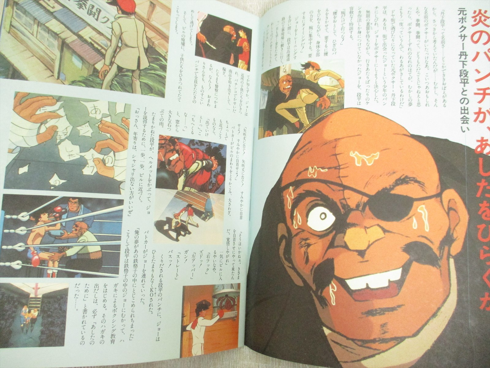 ASHITA NO JOE Art Fan Book w/Poster Postcard TETSUYA CHIBA Illustration 1980 JN | eBay