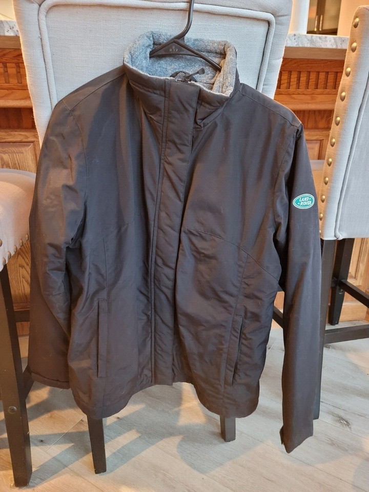 Land's End Land Rover Fleece Lined Zip Up Jacket - Size S | eBay