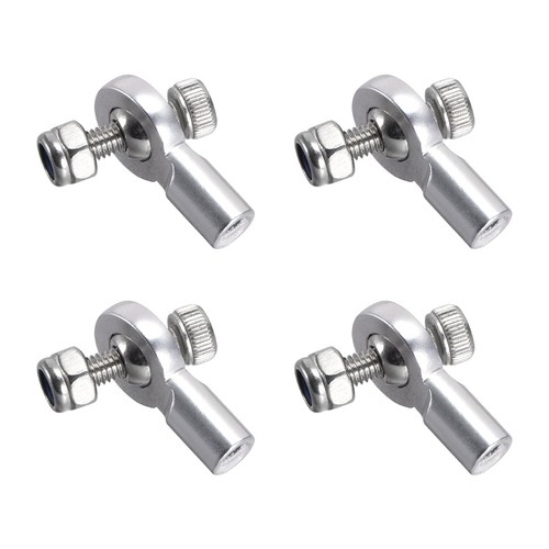 4 PCS M3/3mm 18mm Linkage Rod End Tie Rod End Ball Head Joint Adapter ...