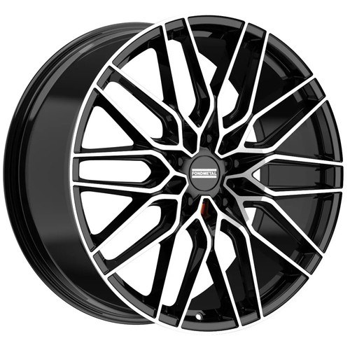 21x11 Fondmetal Cratos Gloss Black Machined Wheel 5x112 (40mm ...