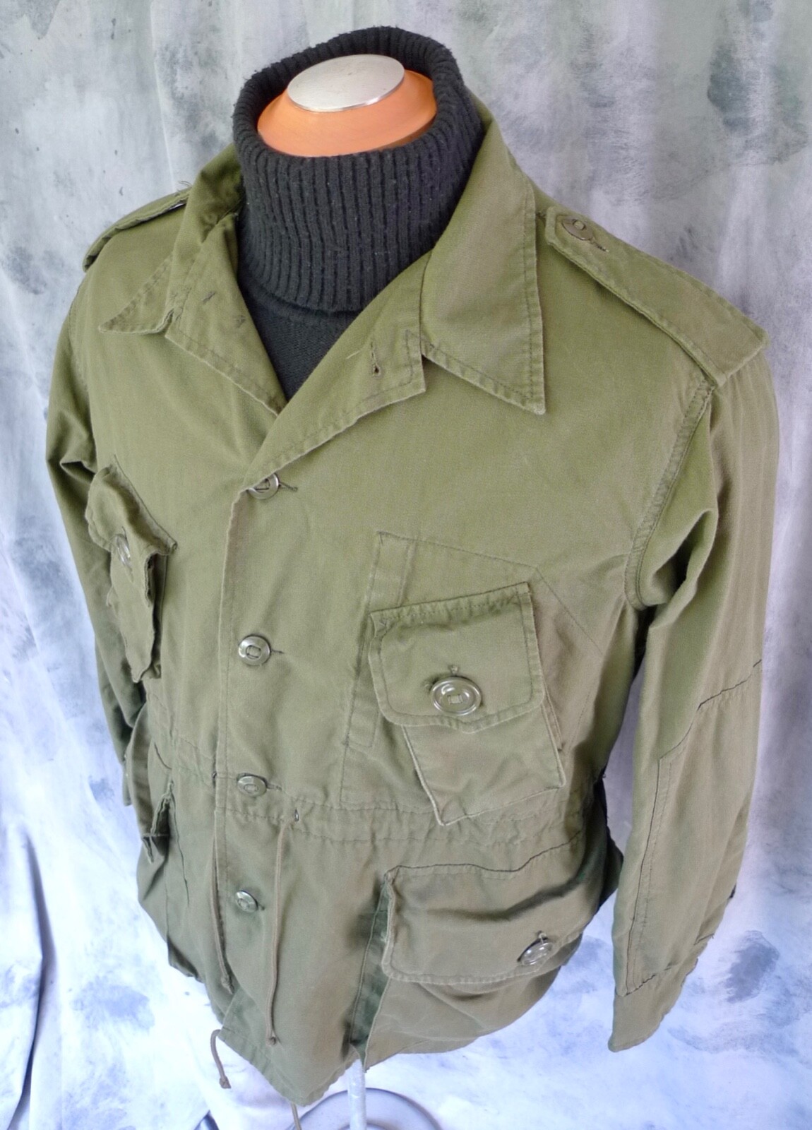 Vintage CANADIAN Army JACKET MKII Lightweight MILITAR… - Gem