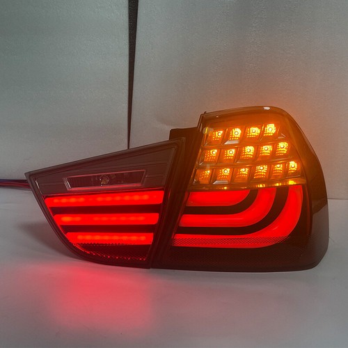 Pair Red LED Tail Lights Brake Stop Lamp For BMW E90 3 Series 2009-2012 ...