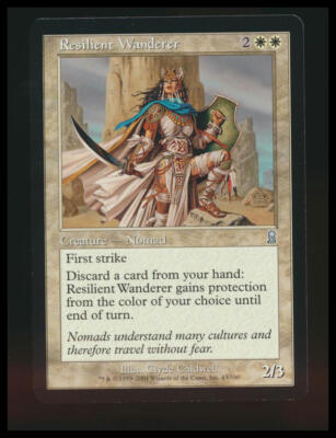 Resilient Wanderer #43 Odyssey Magic: The Gathering MTG Near Mint ...