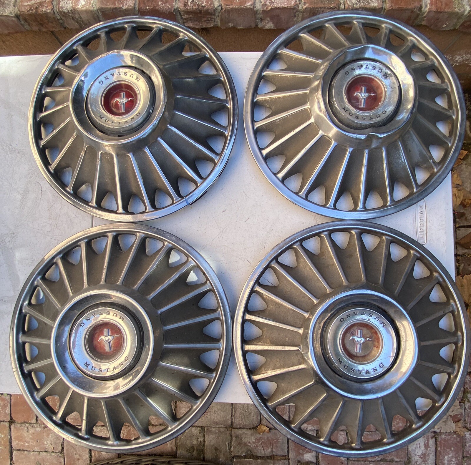 1967 Ford Mustang Hubcaps/Covers Set Of 4 C7ZA-1137 | Genuine OEM | 14 ...