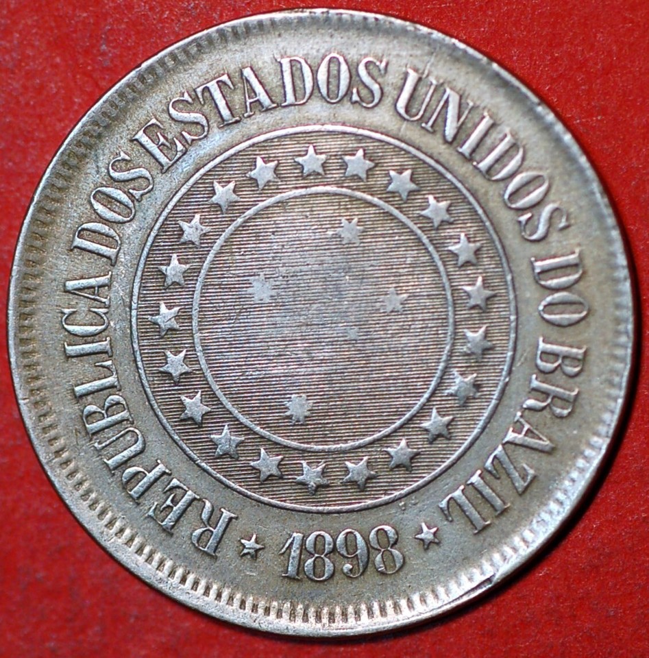 1898 Brazil 200 Reis KM# 493 | eBay