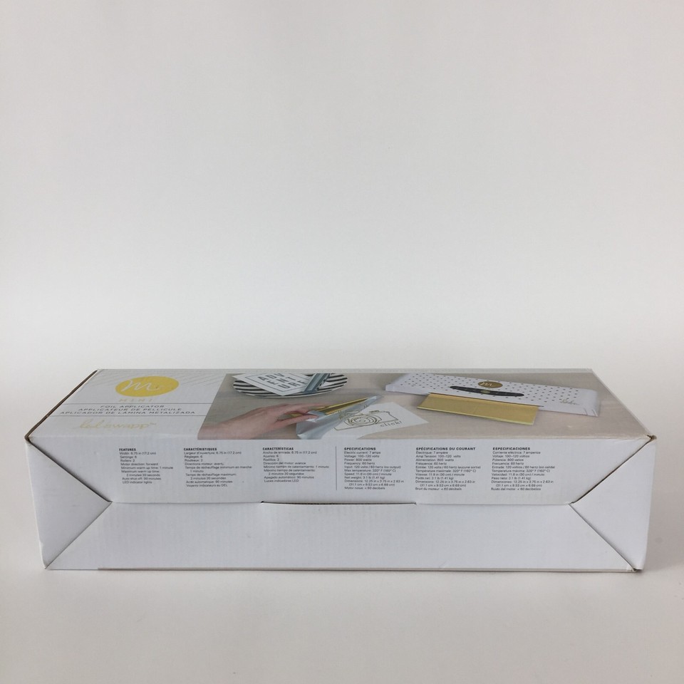 Heidi Swapp Minc Mini Electric Foil Transfer Machine Model MF00600 | eBay