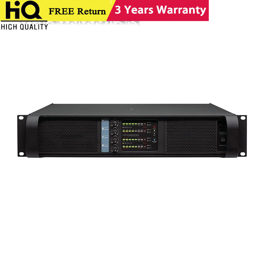 4x2500W 220V Four-Channel Power Amplifier Stage Amp Power Amp for Pro ...