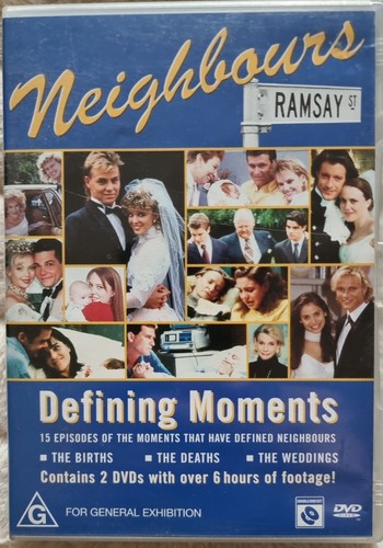 Neighbours DVD Defining Moments Oz Soap Opera Complete Episodes Rare 2 ...