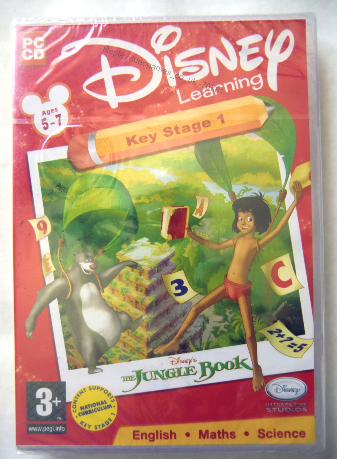 70781 - Disney's The Jungle Book Key Stage 1 [NEW / SEALED] - PC ...