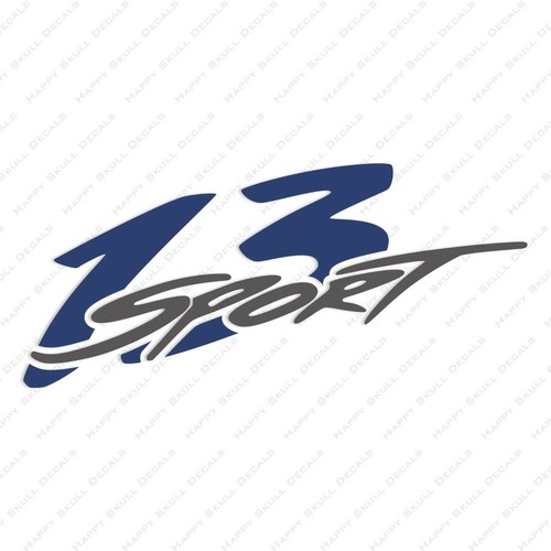 BOSTON WHALER 13 SPORT CLEAR VINYL DECAL STICKER BLUE | eBay