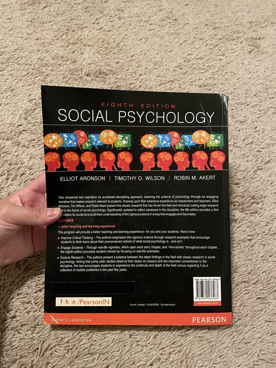 Social Psychology Textbook Aronson