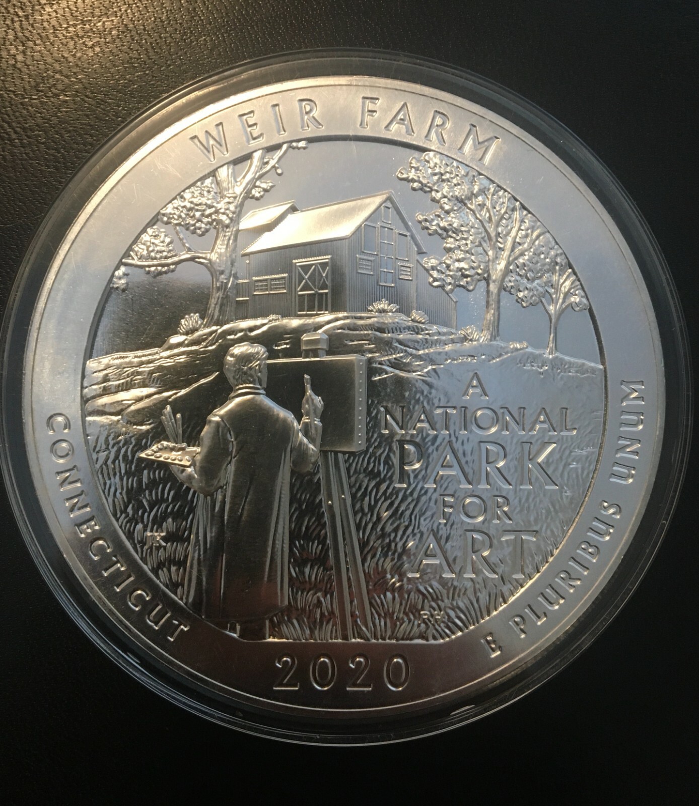 2020 ATB Weir Farm National Historic Site - 5 oz Silver Coin | eBay