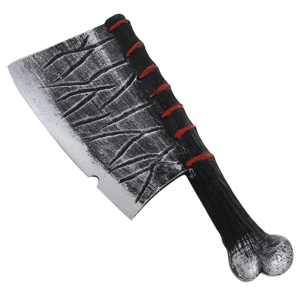 Butcher of Hanover Foam Toy Meat Cleaver Knife Costume Prop Bone Shaped ...
