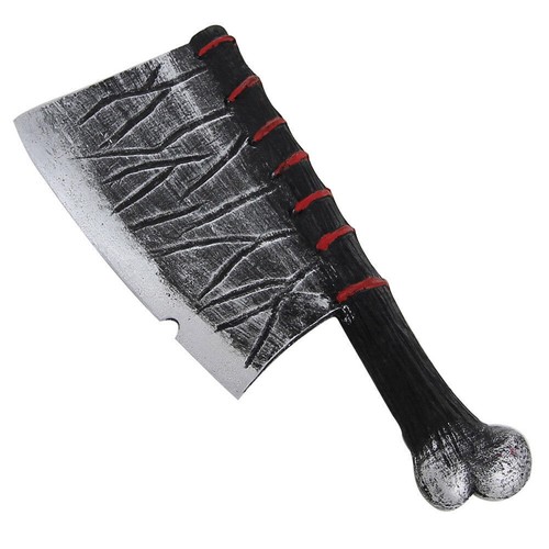 Butcher of Hanover Foam Toy Meat Cleaver Knife Costume Prop Bone Shaped ...