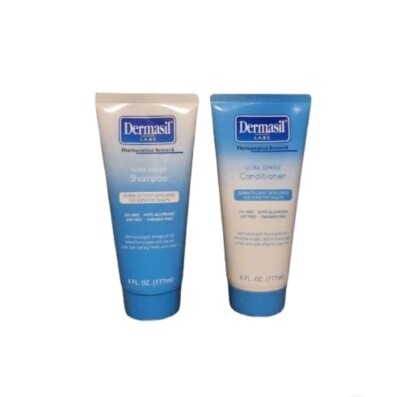Dermasil Labs Ultra Gentle Shampoo and Conditioner 6 oz, New! | eBay