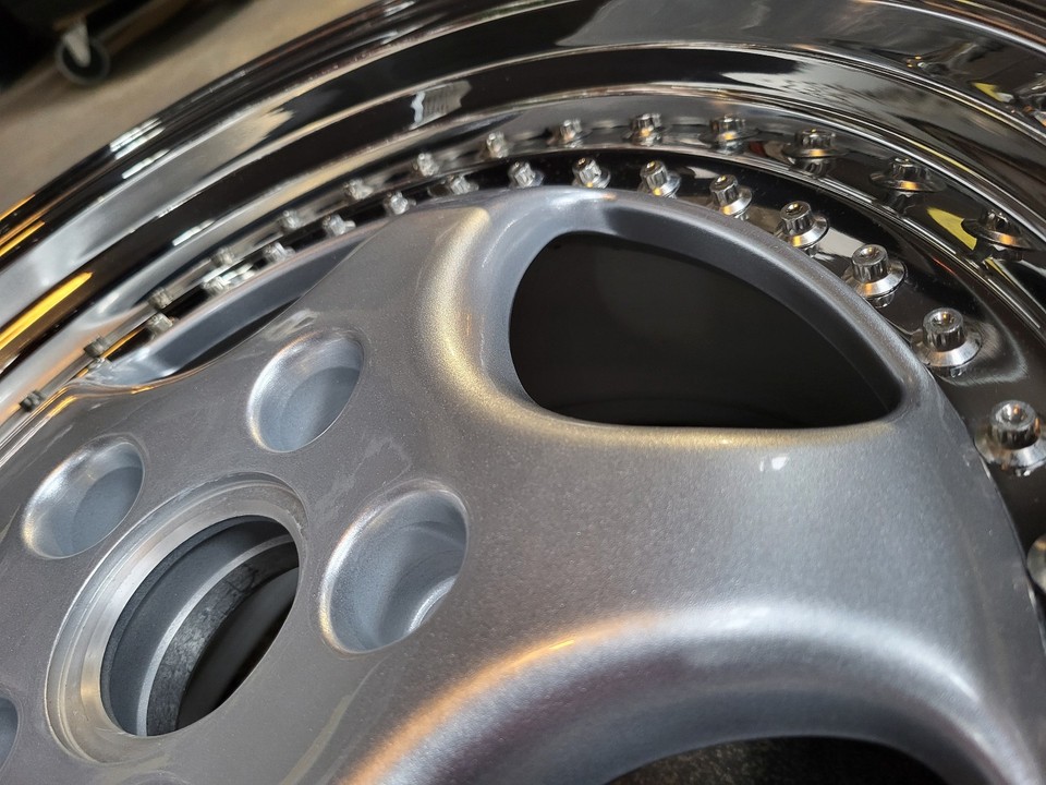 18" NEW 3-piece RH P Rad 3.6 cup Porsche 964 Turbo speedline cup 18x8.5 ...