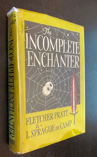L Sprague DECAMP -- Incomplete Enchanter -- 1950 Prime Press -- SIGNED ...