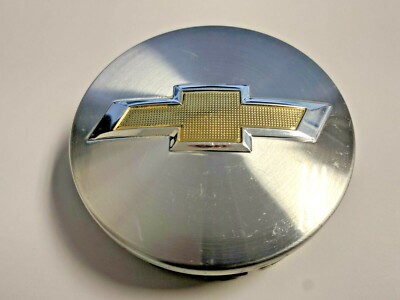 Genuine Factory OEM Chevy Wheel Center Hub Cap Brushed 3-1/4" 20941994 ...