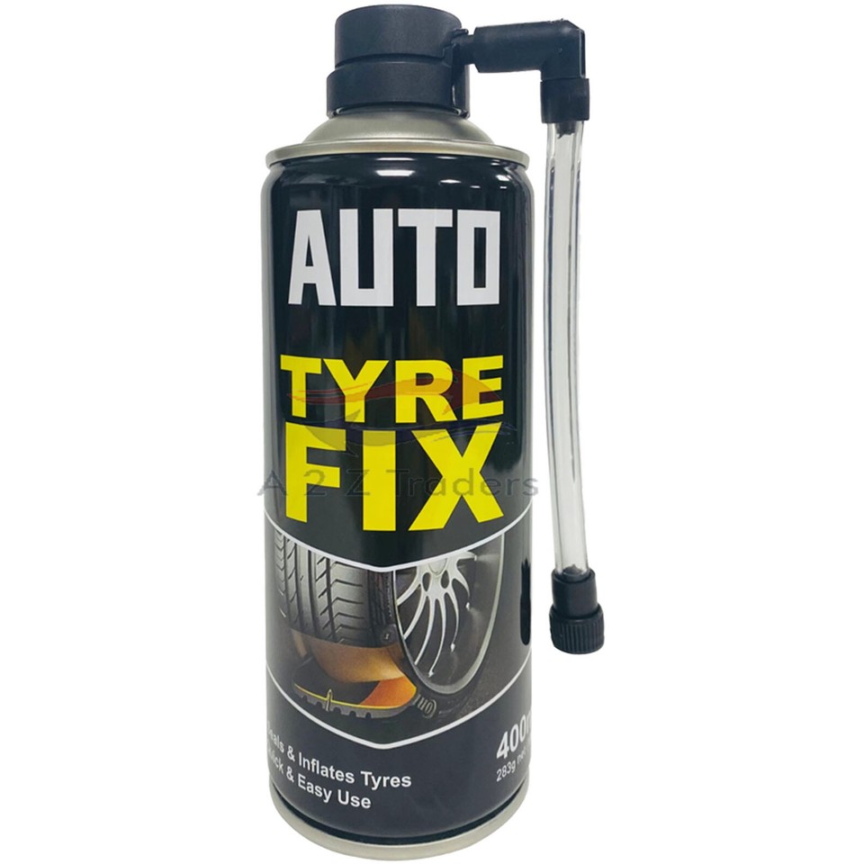 2x Emergency Auto Tyre Fix Car Puncture Repair Sealant Inflator Can ...