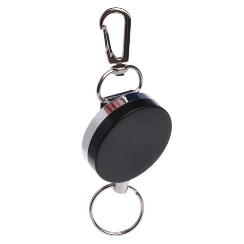 Fishing Zinger Retractor for Key Ring Reel Holder Retractable Steel ...