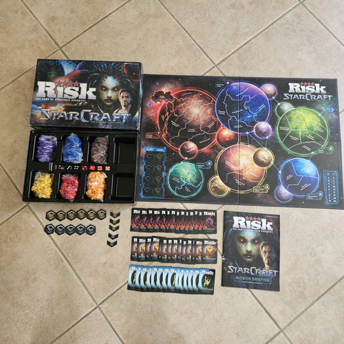 Rare Starcraft Risk Collector's Edition Board Game Tabletop Star Craft ...