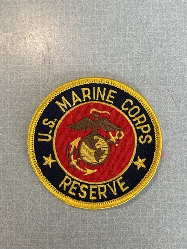 U.S. MARINE CORPS RESERVE 3” Patch New Old Stock | eBay