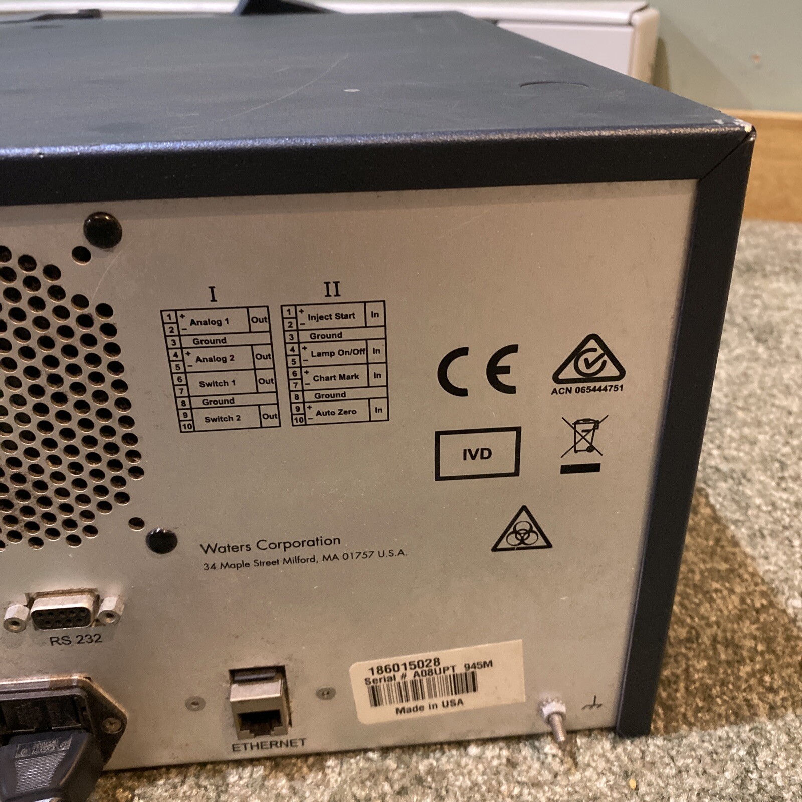 Waters Acquity UPLC Tunable UV Detector (TUV) Powers On! For Parts ...