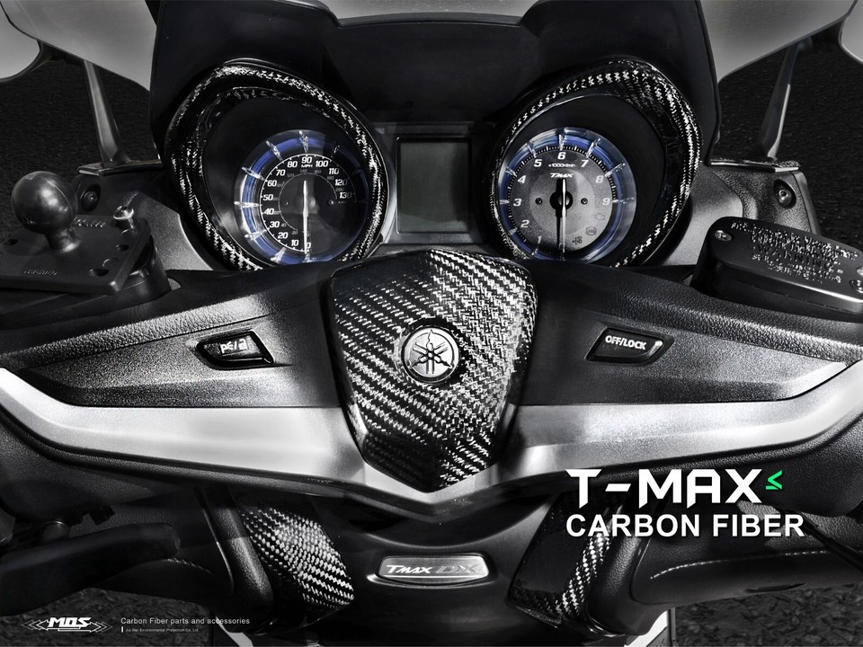 MOS Carbon Fiber Parts and Accessories for Yamaha TMAX 530 & TMAX 560 ...