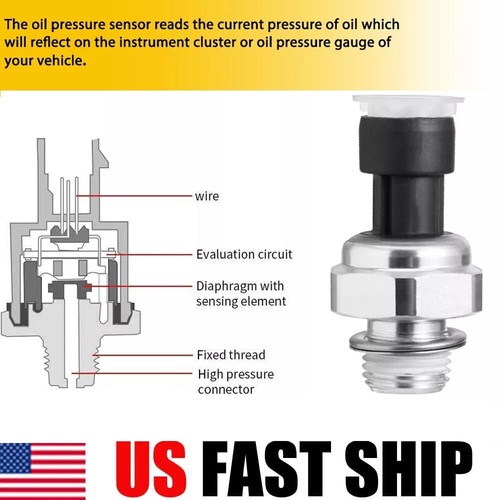 D1846A 12677836 Oil Pressure Sensor Switch For ACDELCO For Chevrolet ...
