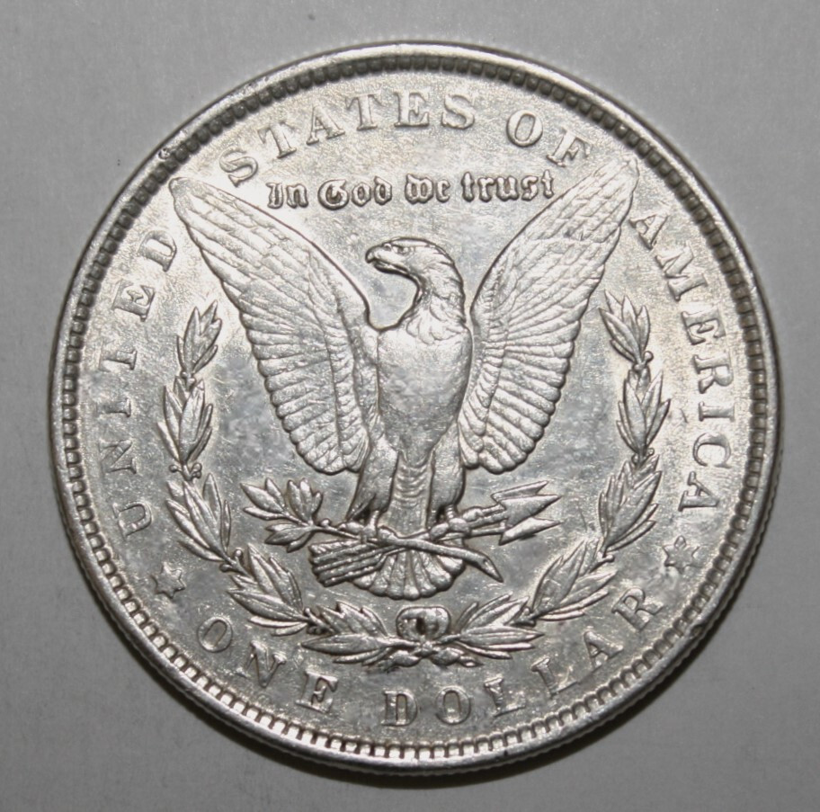 S7 - United States $1 Morgan Dollar 1889 Extremely Fine+++ Silver Coin ...
