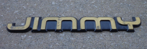 GMC Jimmy gold emblem badge decal logo symbol door rear hatch OEM ...