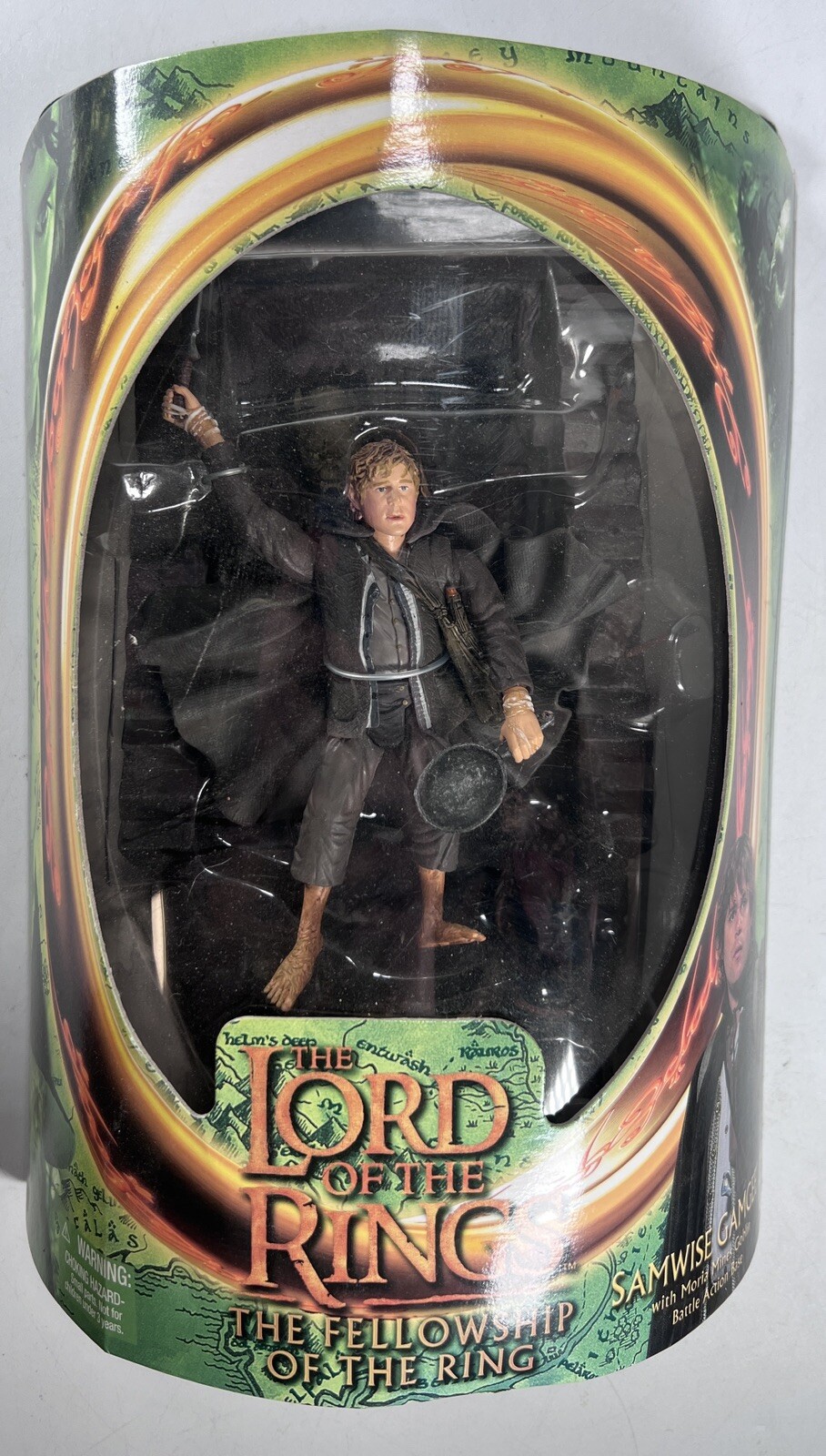 NIB The Lord Of The Rings Fellowship Of The Ring Samwise Gamgee Action ...