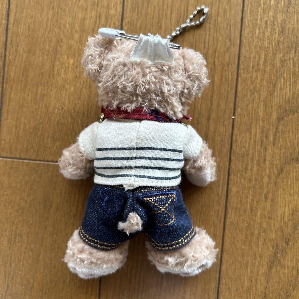 Duffy Plush Badge Denim 2013 Disney Sea character keychain used | eBay