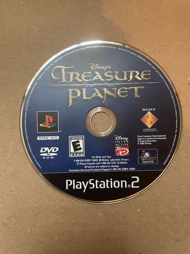 Disney's Treasure Planet (Sony PlayStation 2, PS2, 2002) Disc Only ...