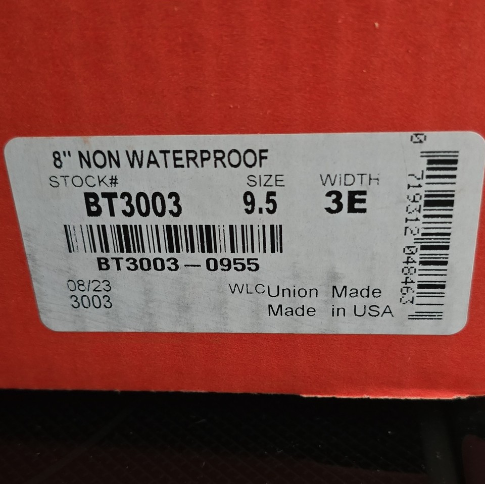 Pro Warrington Honeywell Pro Series 3003 Wildland Station Fire Boots NWT 9.5 EEE | eBay