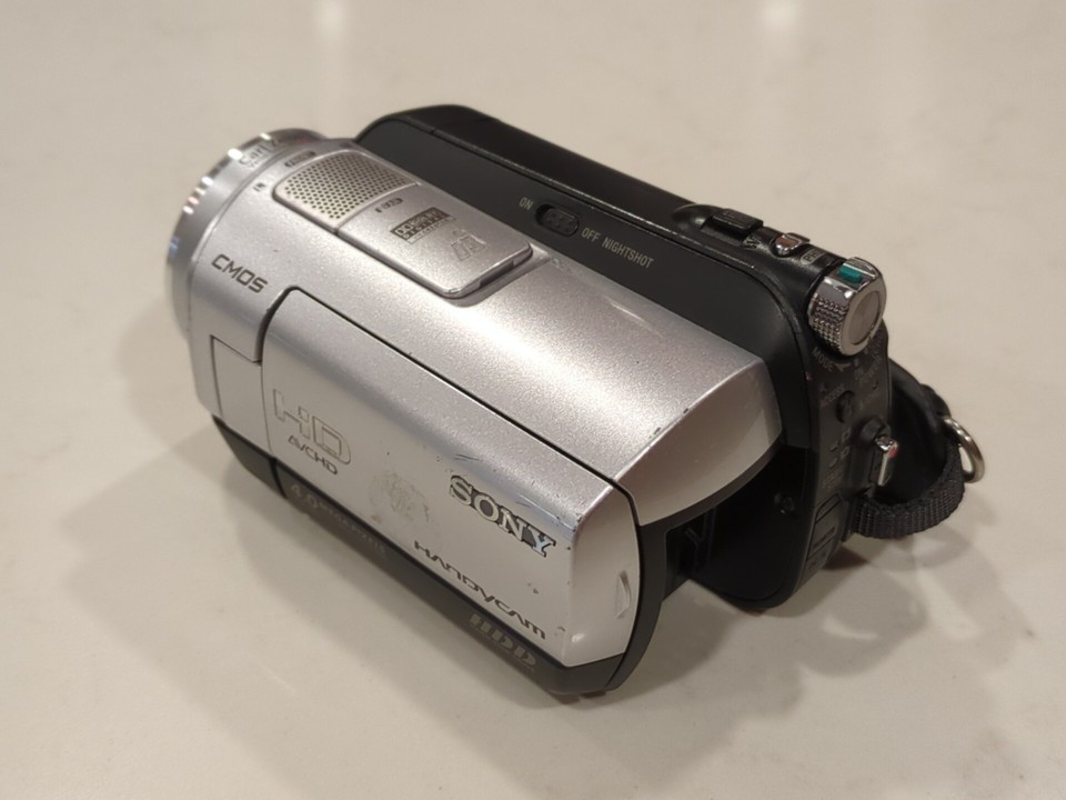 Sony HDR-SR5 HD 1080i 40GB HDD Handycam Silver Camcorder 27242719651| eBay