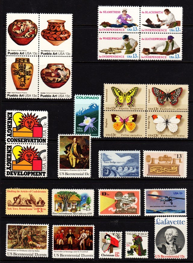 1977 Commemorative Year set (27 Stamps) - MNH | eBay