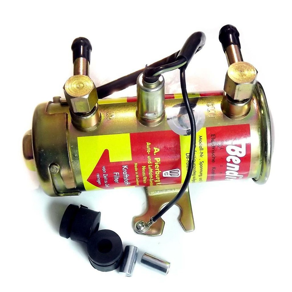 Bendix style FUEL PUMP 12V with spring loaded valve - Porsche, Ferrari ...