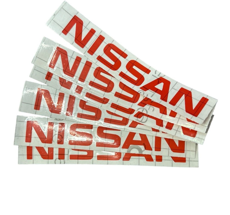 1 REAR Decal Sticker NISSAN Letters Fit for Inter Emblem Frontier ...